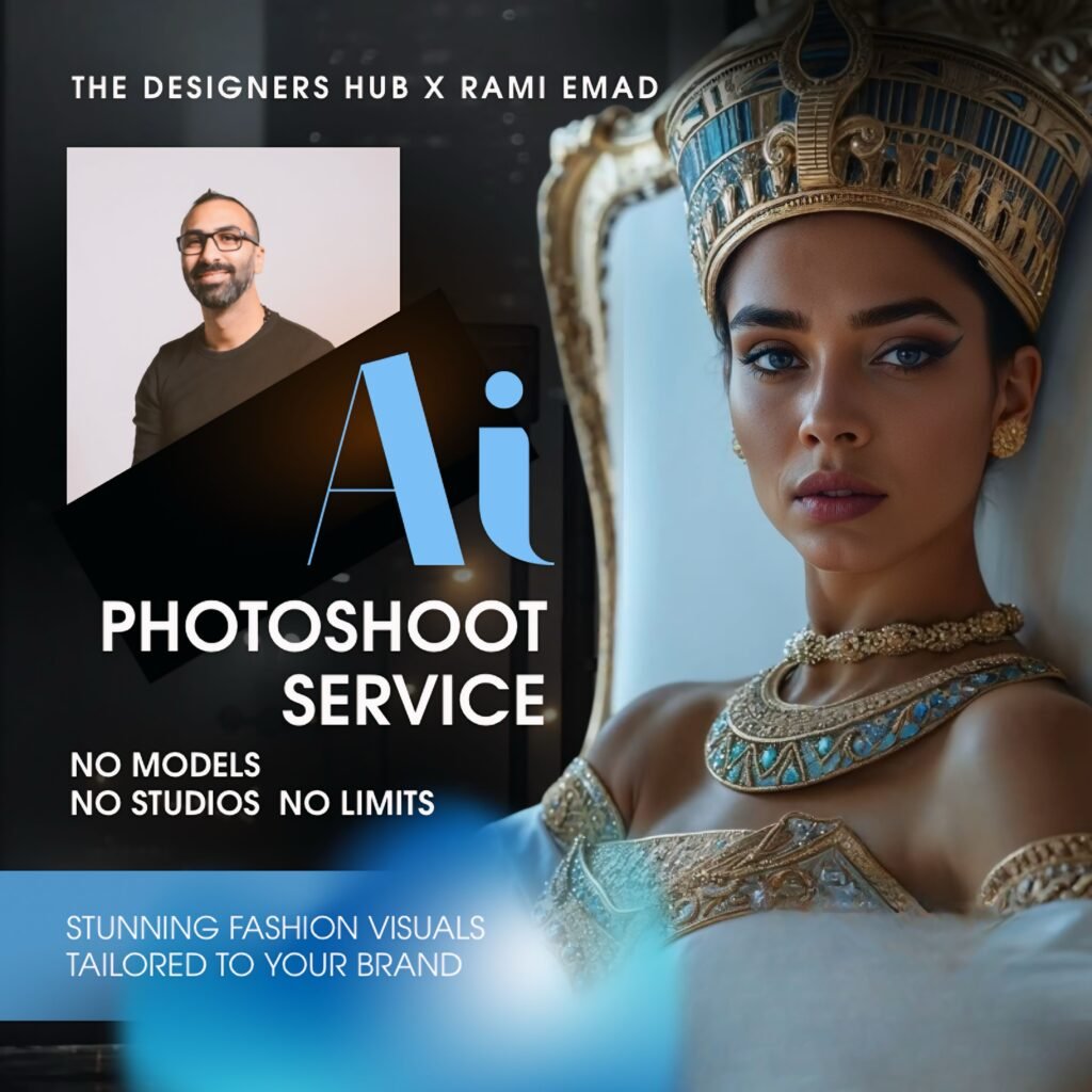 The Designers Hub - Fashion photoshoot with AI